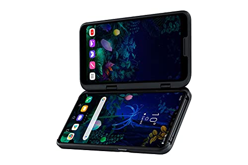 LG V50 Dual Screen Case - DualScreen 6.2" OLED FHD Display Case for LG V50 ThinQ 5G Smartphone, Original Cover LM505N (Case Only) - Black