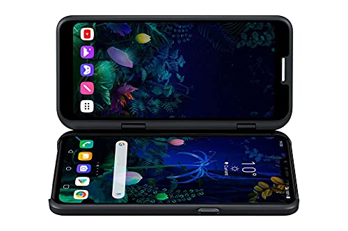 LG V50 Dual Screen Case - DualScreen 6.2" OLED FHD Display Case for LG V50 ThinQ 5G Smartphone, Original Cover LM505N (Case Only) - Black