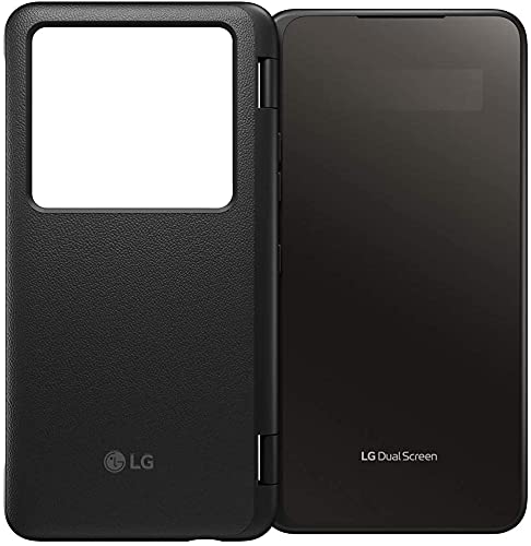 LG V50 Dual Screen Case - DualScreen 6.2" OLED FHD Display Case for LG V50 ThinQ 5G Smartphone, Original Cover LM505N (Case Only) - Black