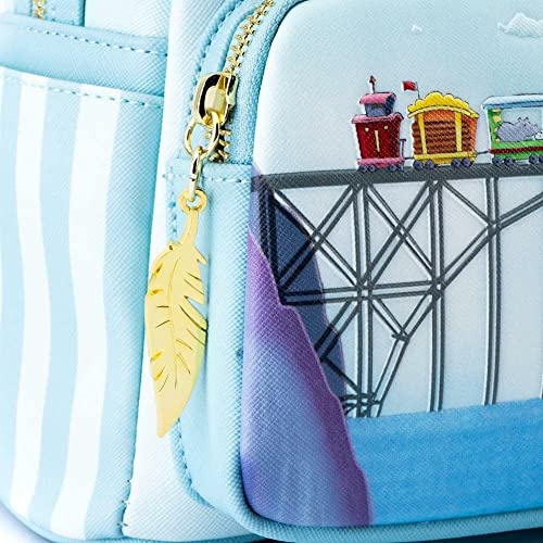 Loungefly Disney Dumbo 80th Anniversary Don't Just Fly Soar Womens Double Strap Shoulder Bag Purse
