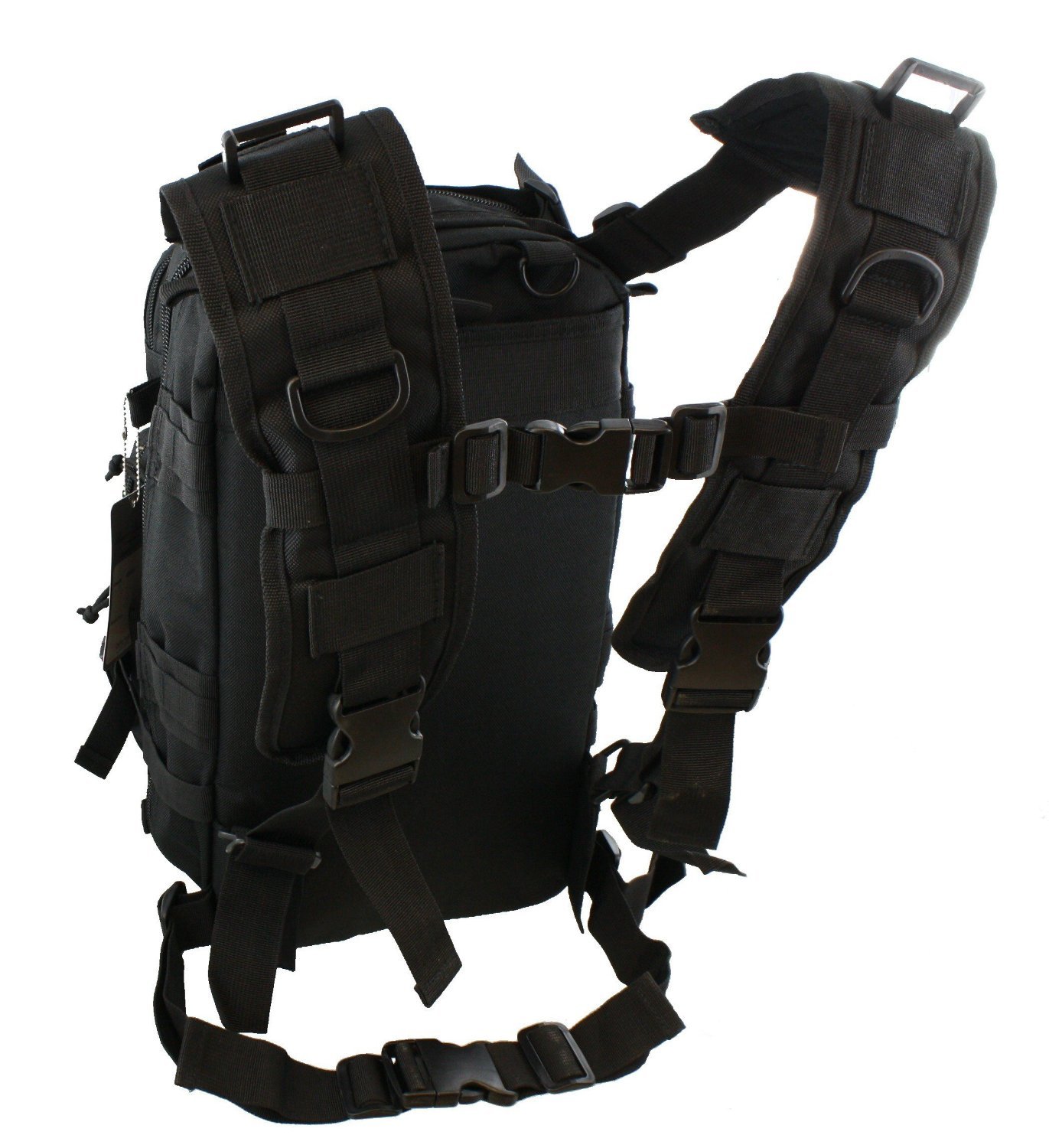 Waterproof Concealed Carry Tactical Assault Molle Backpack w/ Holster Every Day Carry