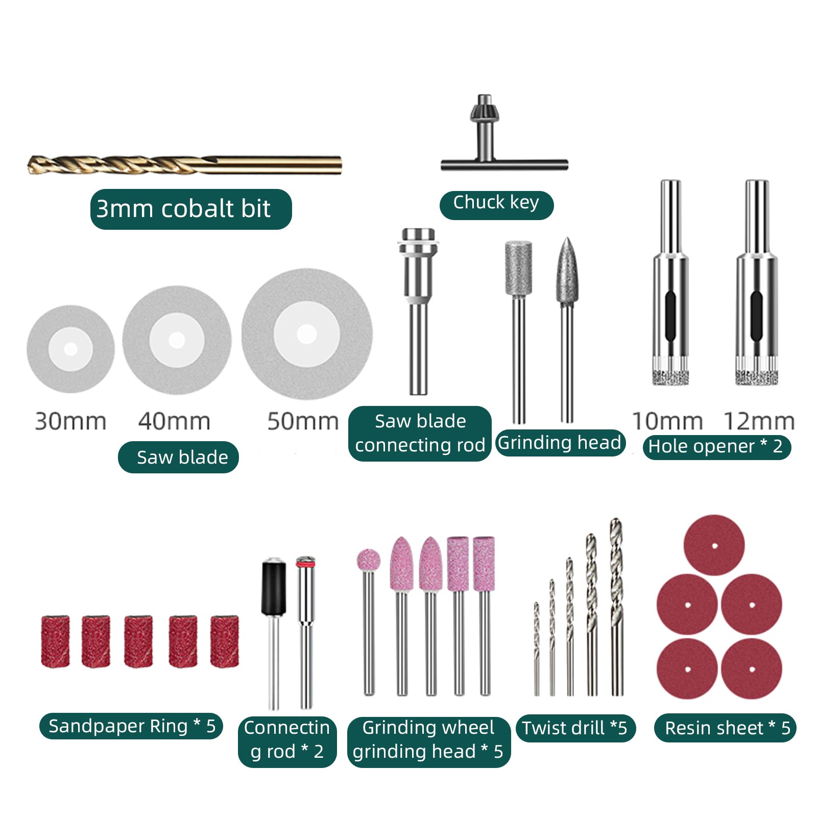 Glass Bottle Cutter, Electric Bottle Cutting Machine, 36Pcs Versatile Rotary Tool Kit for Drilling, Sanding, Cutting Wine Bottles, Glass, DIY Flower Pot, Jar, DIY Creative Crafts Decoration