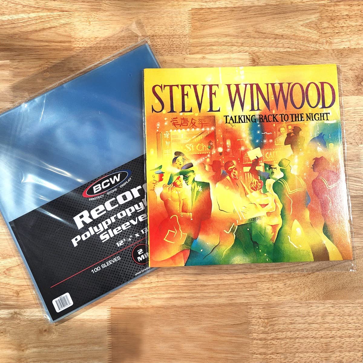 BCW 33 RPM Record Sleeves - 1000 ct