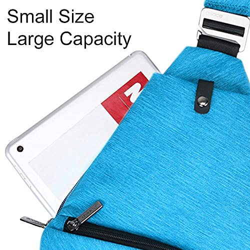OSOCE Anti-Theft Waterproof Shoulder Backpack Sling Chest Crossbody Bag Cover Pack Rucksack Bicycle Sport