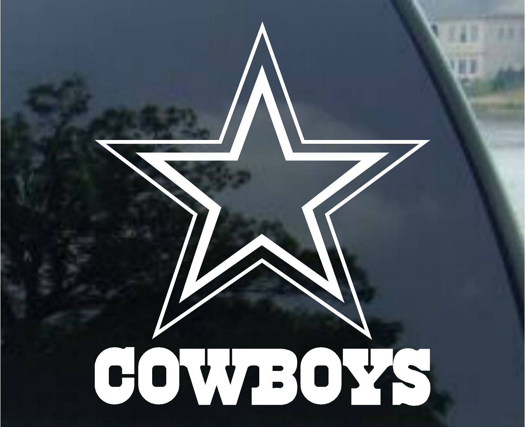 Crawford Graphix Dallas Cowboys 18" Sticker Decal
