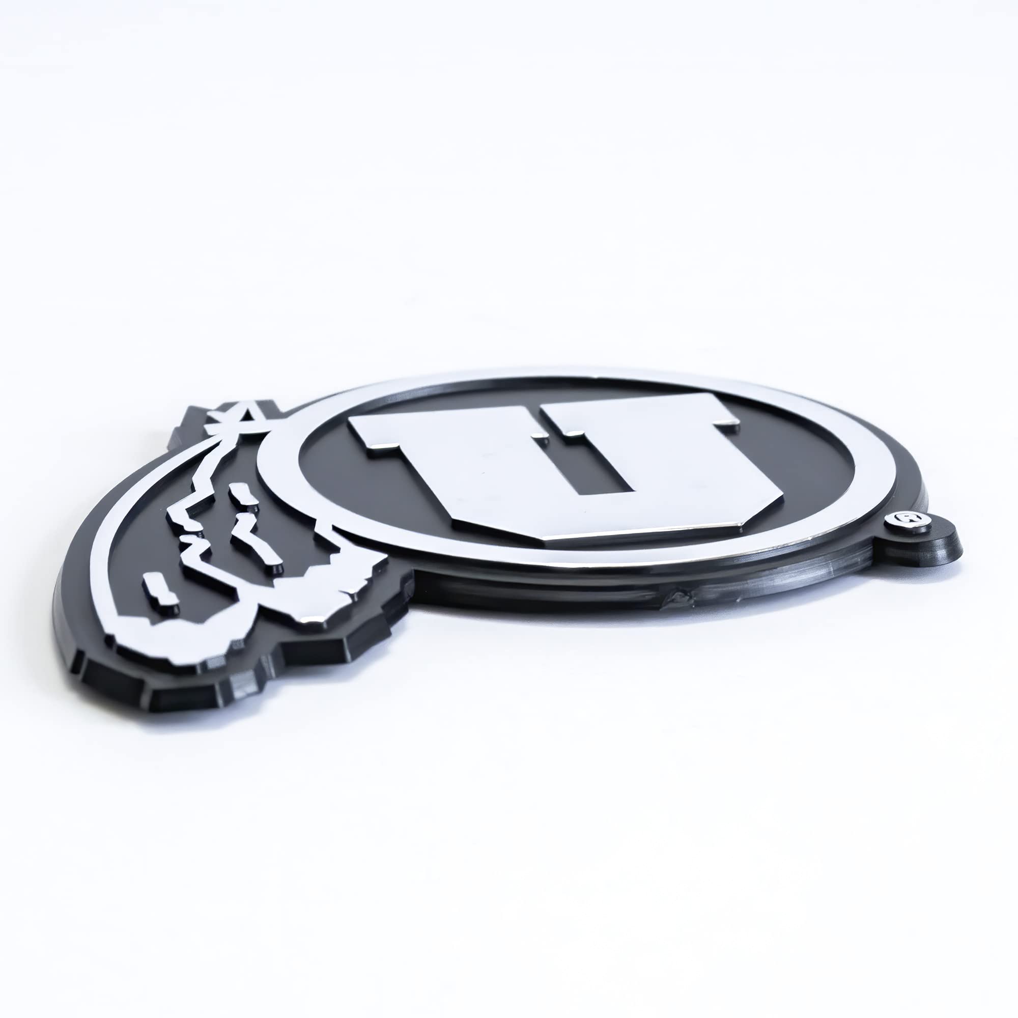 Rico Industries NFL Dallas Cowboys Chrome Finished Auto Emblem 3D Sticker, Silver