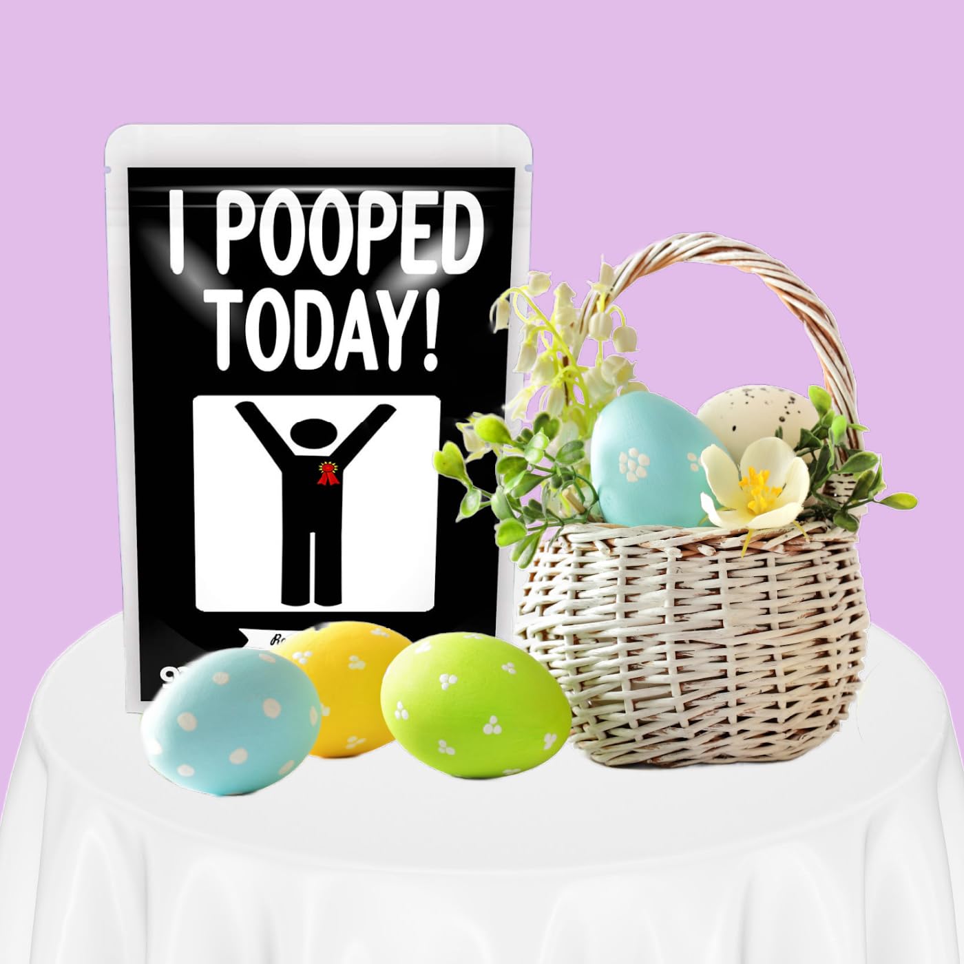 I Pooped Today Bath Bombs - Funny Happy Pooper Bath Balls for Adults - XL Black and Red Fizzers, Handcrafted, Made in America, 2 Count