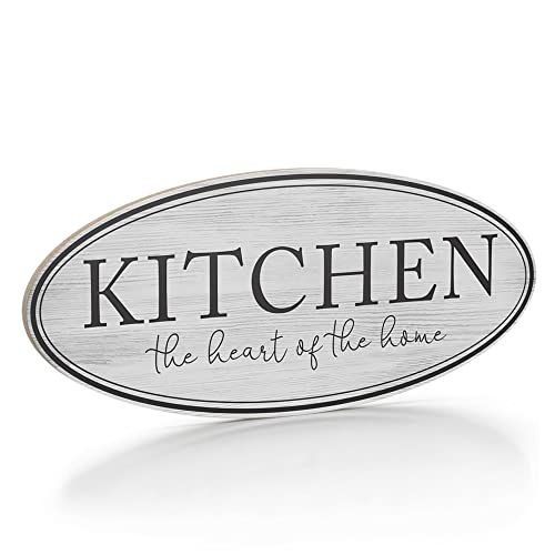 Barnyard Designs Rustic Wooden Kitchen Wall Decor Sign, Country Farmhouse Decoration for Your Home, Kitchen, or Dining Room, 16β x 7β