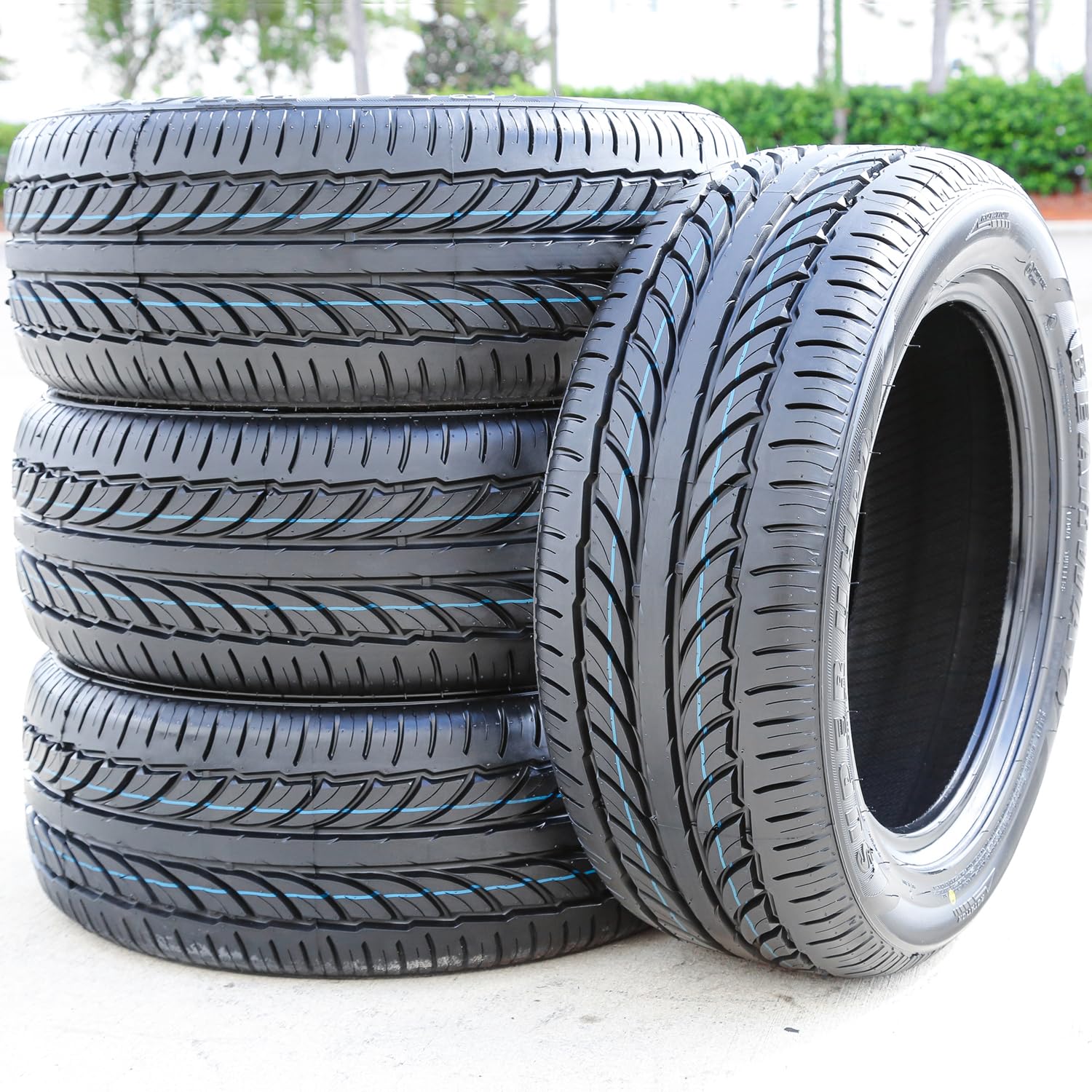 Bearway Super UHP1 Summer Passenger Car Performance Radial Tire-225/50R16 225/50/16 225/50-16 92V Load Range SL 4-Ply BSW Black Side Wall UTQG 320AA