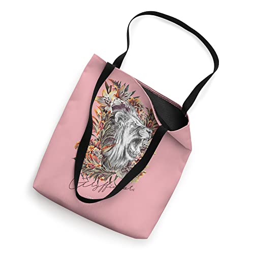 Harry Potter Gryffindor Floral Lion Mascot Tote Bag