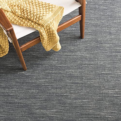 Safavieh Kilim Collection 5' x 8' Charcoal/Grey KLM850H Handmade Premium Wool Living Room Dining Bedroom Area Rug
