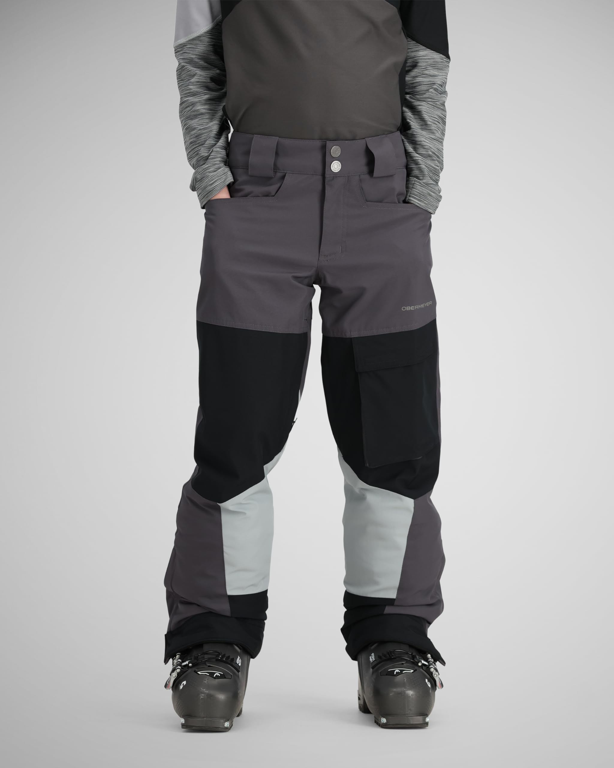 Obermeyer Teen Boys' Parker Pant Basalt L