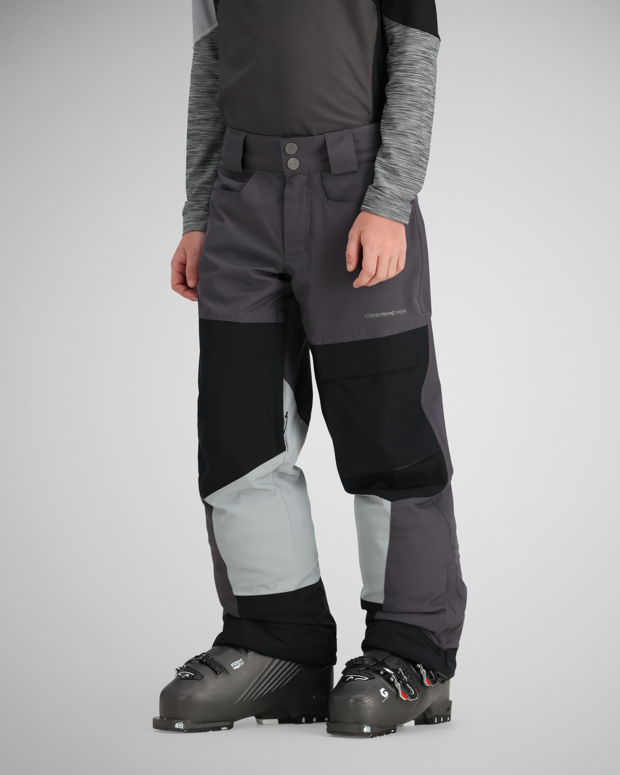 Obermeyer Teen Boys' Parker Pant Basalt L