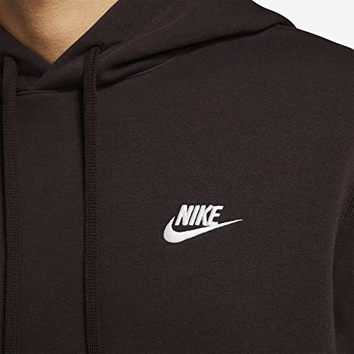 Nike Men's NSW Club Pullover Hoodie Jersey (as1, alpha, x_l, regular, regular, Brown Basalt, X-Large)