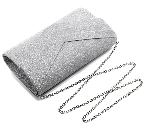 Fateanuki Womens Clutch Purse Envelope Evening Bag Purses and Handbags Crossbody Bags for Women Weddings Banquets