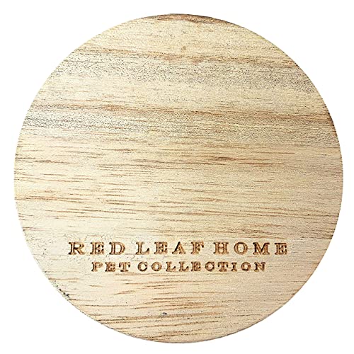 Red Leaf Home | Cedarwood Citrus Pet Deodorizing Jar Candle | Large | Gift, Perfect for Dog & Cat Owners | Contains DeoBoost | 15.5oz