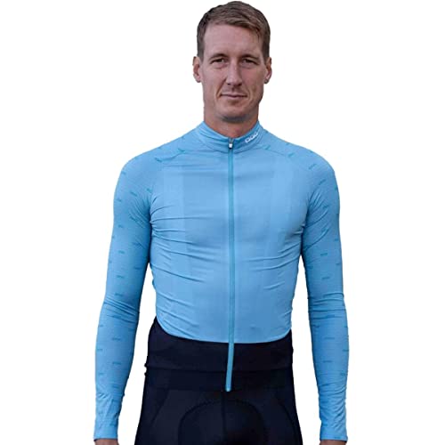 Poc Essential Road Long-Sleeve Jersey - Men's Poc O Light Basalt Blue, S