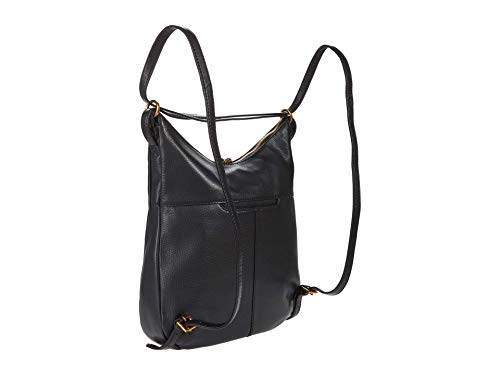 HOBO Merrin Tote Bag For Women - Genuine Leather Construction With Top Zipper Closure, Functional and Durable Stylish Bag Black One Size One Size