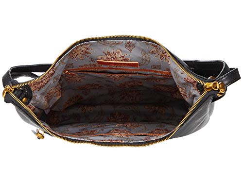 HOBO Merrin Tote Bag For Women - Genuine Leather Construction With Top Zipper Closure, Functional and Durable Stylish Bag Black One Size One Size