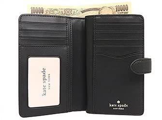 Kate Spade New York Leila Medium Compact Bifold Wallet Leather Black