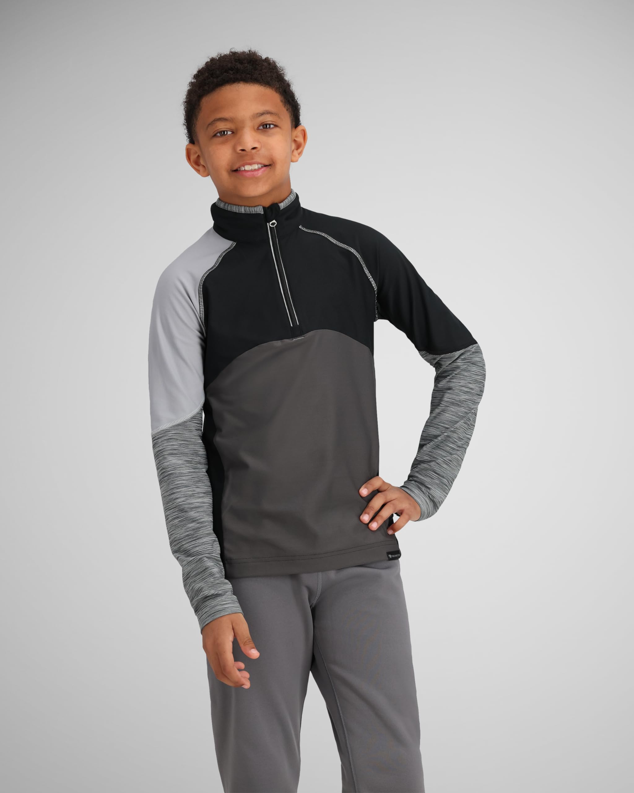 Obermeyer Banff 1/4 Zip Basalt L