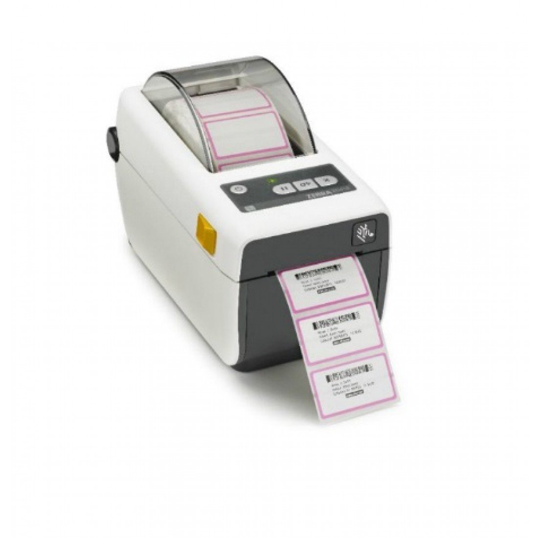 Zebra ZD410, 203dpi, USB, Ethernet White, MS, RTC, ZD41H22-D0EE00EZ (White, MS, RTC, EPLII, ZPLII, Healthcare, incl.: Cable USB, PSU, Cable (EU, UK), Treiber CD, QSG)