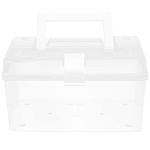 balacoo Plastic Storage Bins with Lids: Clear Latching Box, Plastic Storage Bin with Handle, Storage Bin Tote Organizing Container