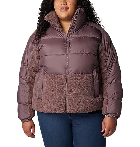 Columbia Women's Leadbetter Point Sherpa Hybrid, Basalt, Medium