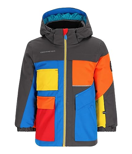 Obermeyer Boy's Nebula Jacket (Toddler/Little Kids/Big Kids) Basalt 5 Little Kid