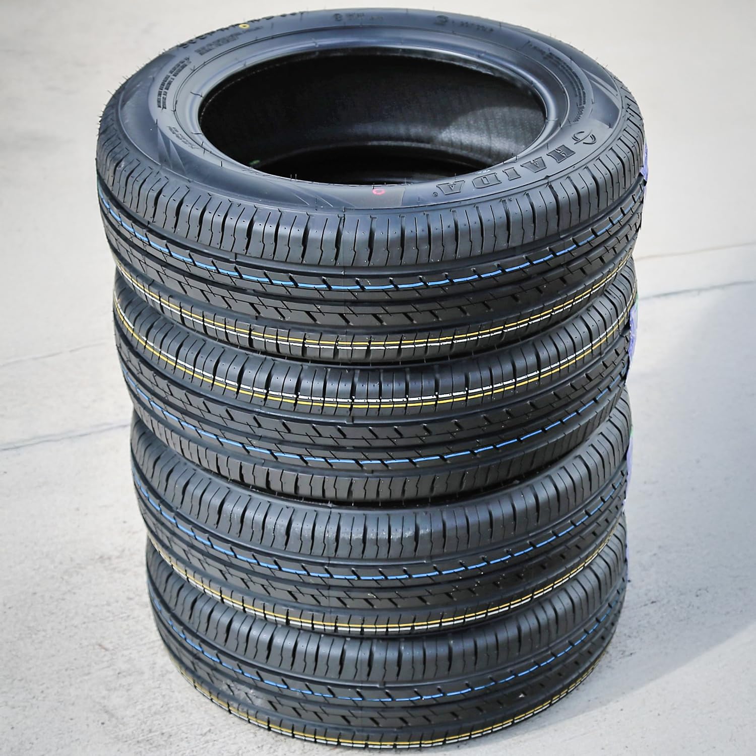 Haida SCEPHP HD667 All-Season Passenger Car Touring Radial Tire-165/65R14 165/65/14 165/65-14 79H Load Range SL 4-Ply BSW Black Side Wall UTQG 340AA