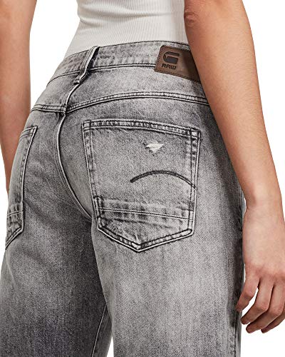 Kate Boyfriend Fit Jeans, Sun Faded Ripped Basalt, 28W x 32L