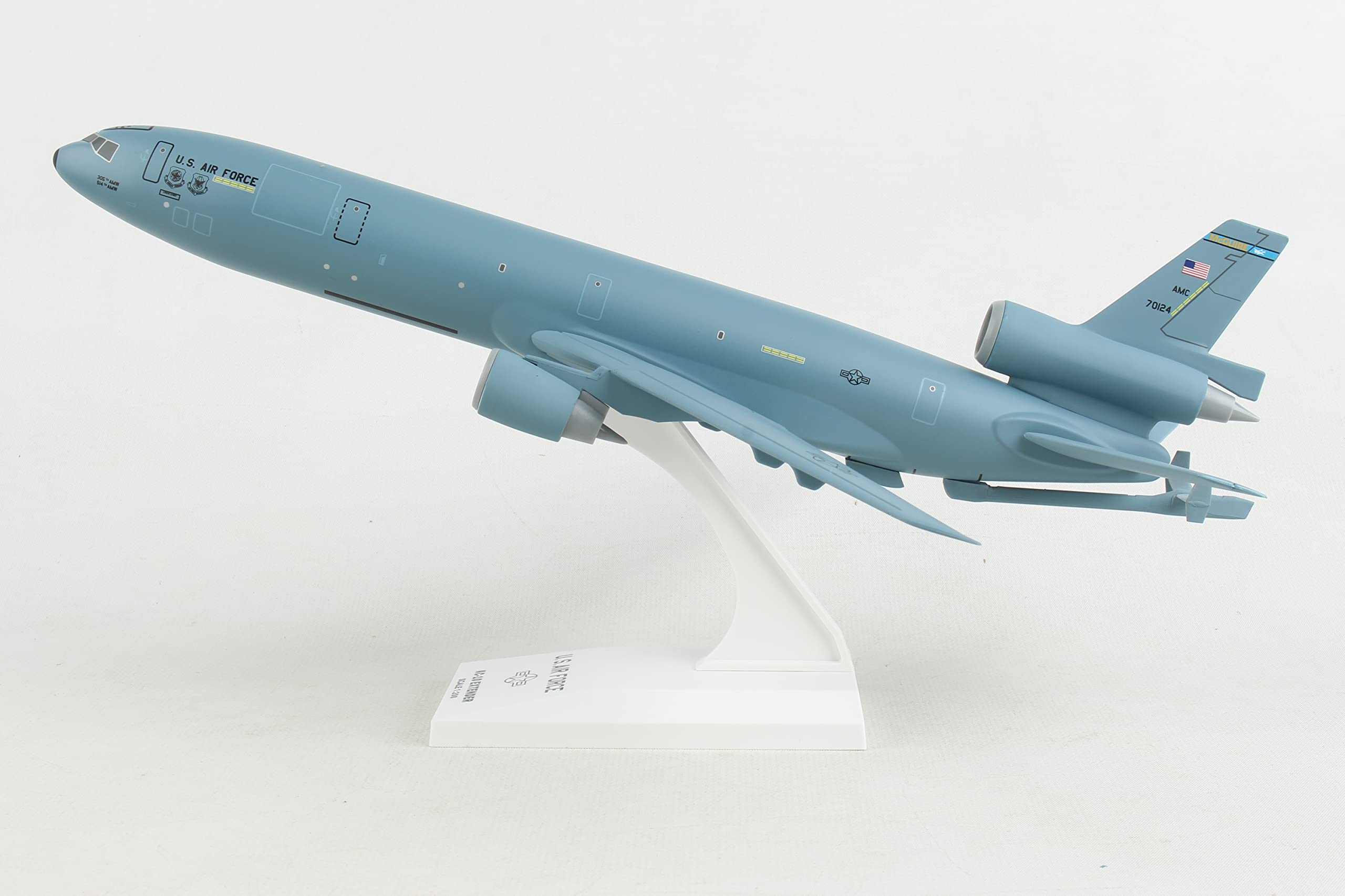 Daron Skymarks KC-10 USAF McGuire AFT New Livery Airplane Model Building Kit, 1/200-Scale