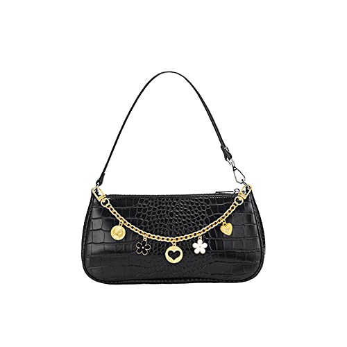 HOSBY Bag Charm Handbag Chains Decoration for Women, Sparkling Pendant Accessories for Purse Designer Shoulder Bag (B)