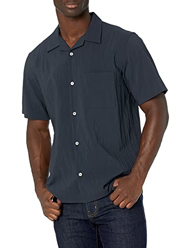 Theory mens Noll Fc.kelso Shirt, Basalt, Small US