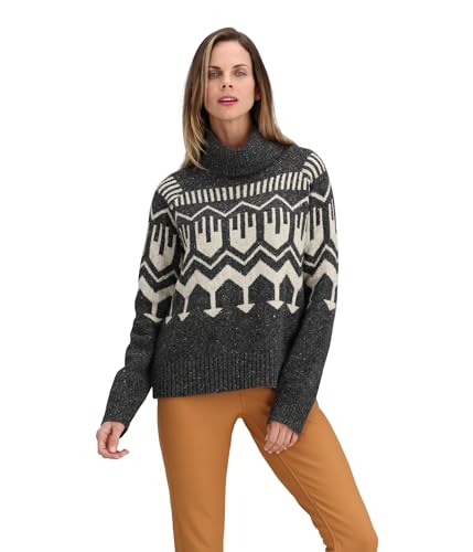 Obermeyer Willow Turtleneck Sweater Basalt SM