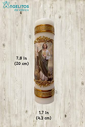 San Judas Tadeo Candle Jude The Apostle Difficult Situations Prayer Cirio Vela de San Juditas