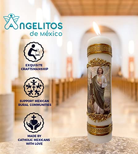 San Judas Tadeo Candle Jude The Apostle Difficult Situations Prayer Cirio Vela de San Juditas
