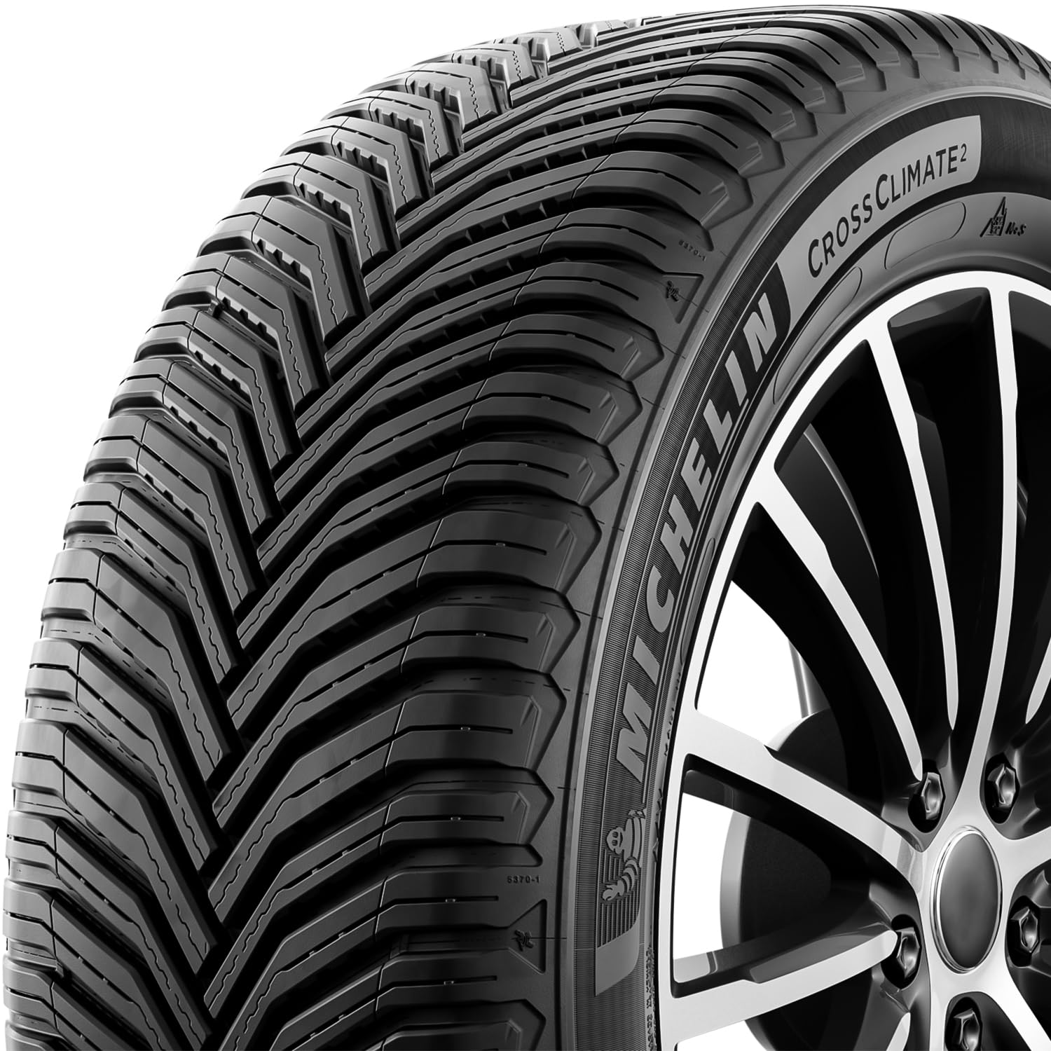 MICHELIN CrossClimate2 All-Season Car Tire for SUVs and Crossovers - 225/65R17 102H
