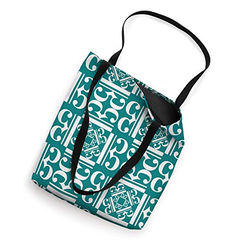 Alto Clef / Tenor Clef / C Clef Design Viola Players - Teal Tote Bag