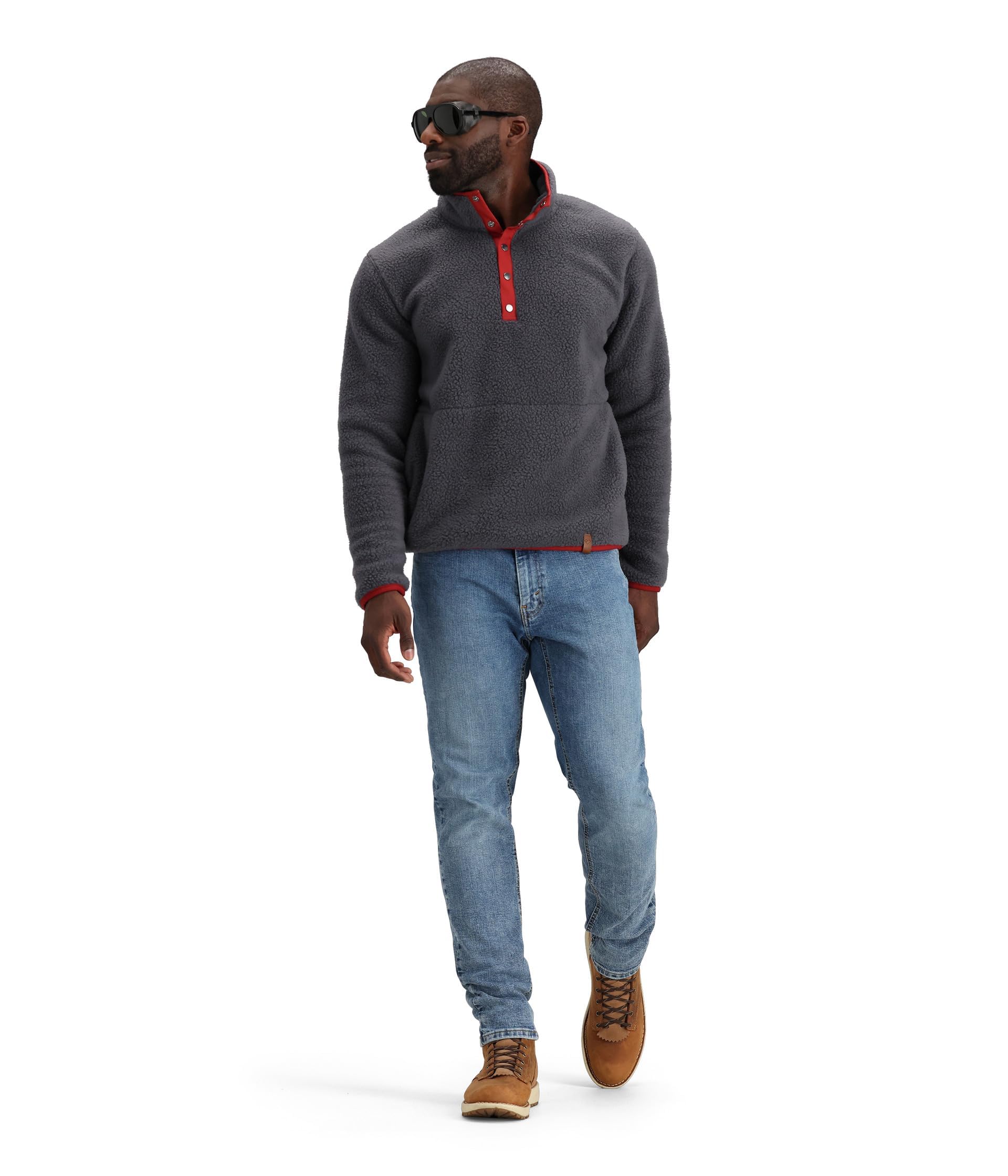 Obermeyer Boulder Fleece Basalt LG Regular