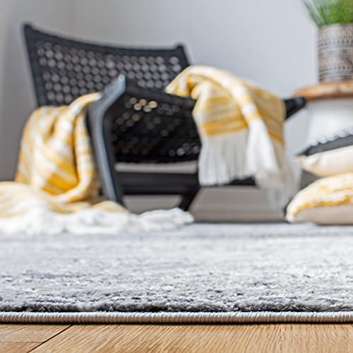 SAFAVIEH Amelia Collection 10' x 14' Grey/Ivory ALA761F Rustic Tribal Distressed Non-Shedding Living Room Bedroom Dining Home Office Area Rug