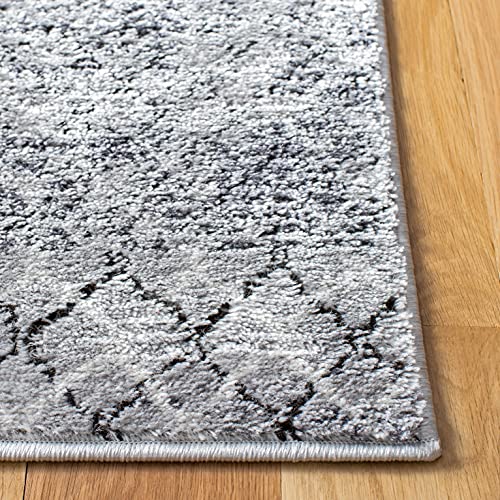 SAFAVIEH Amelia Collection 10' x 14' Grey/Ivory ALA761F Rustic Tribal Distressed Non-Shedding Living Room Bedroom Dining Home Office Area Rug