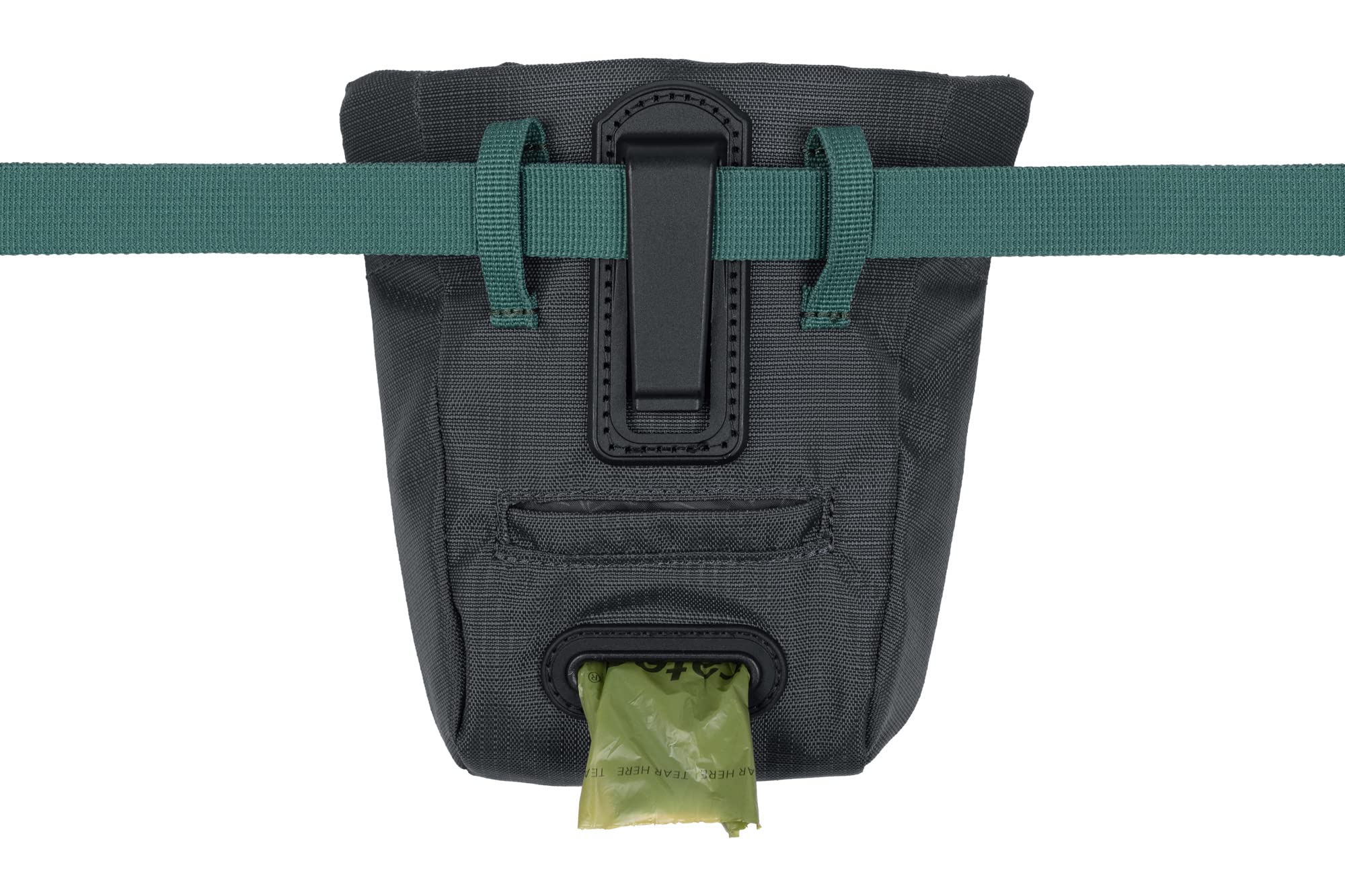 Ruffwear, Pack Out Bag, Pick-up Bag Holder and Dispenser for Dog Walking, Basalt Gray, Large