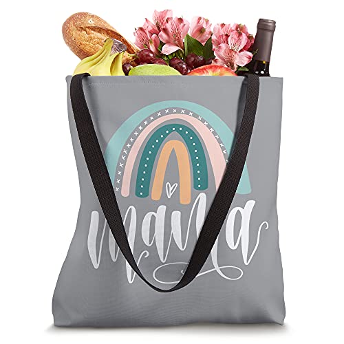 Mama with Boho Rainbow JLZ069 Tote Bag