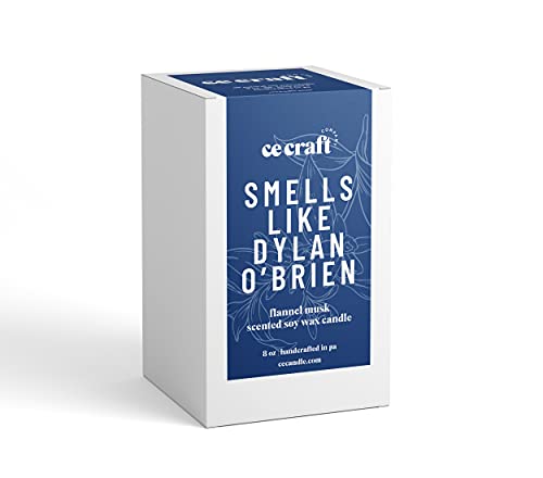 CE Craft - Smells Like Dylan O'Brien Scented Candle - Gift for Her, Girlfriend Gift, Celebrity Prayer Candle, Teen Wolf Gift