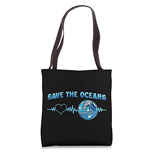 Save The Oceans - Conservationist Statement Tote Bag