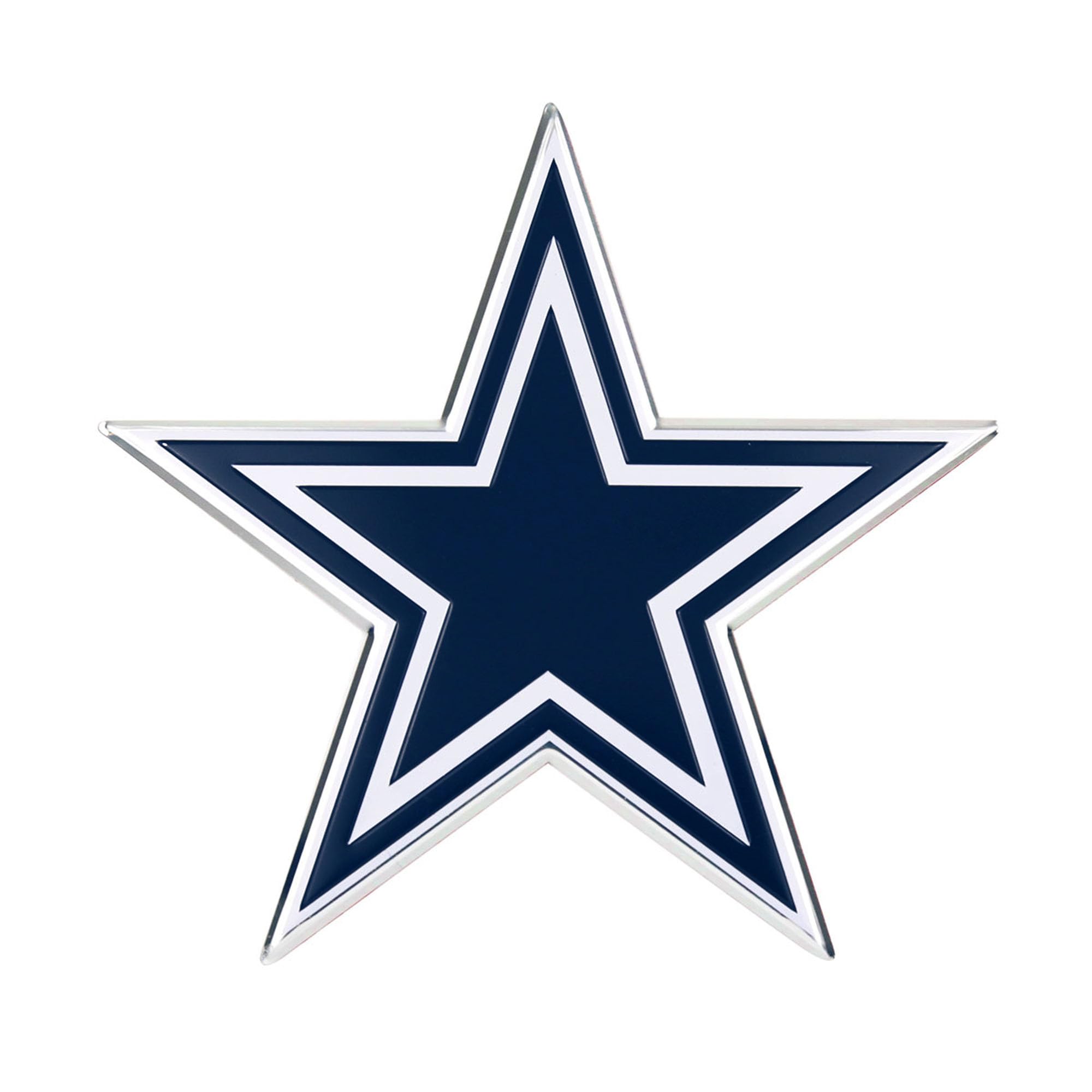 FANMATS 60453 - NFL - Dallas Cowboys Embossed Color Emblem | Star Primary Logo