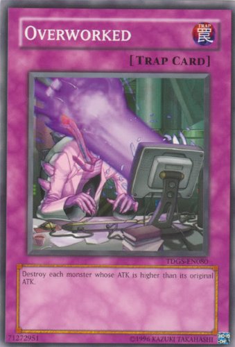Yu-Gi-Oh! - Overworked (TDGS-EN080) - The Duelist Genesis - Unlimited Edition - Common