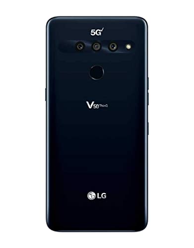 LG V50 ThinQ 5G 128GB LM-V450 5G Smartphone (Black, Verizon Locked) (Renewed)