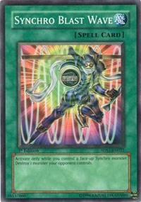 Yu-Gi-Oh! - Synchro Blast Wave (5DS1-EN021) - 5Ds Starter Deck - Unlimited Edition - Common